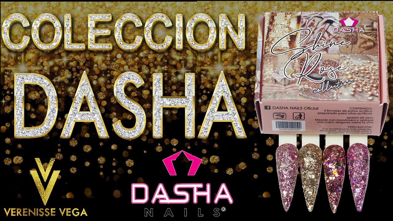 Colección Shine Rose de Dasha Nails - YouTube