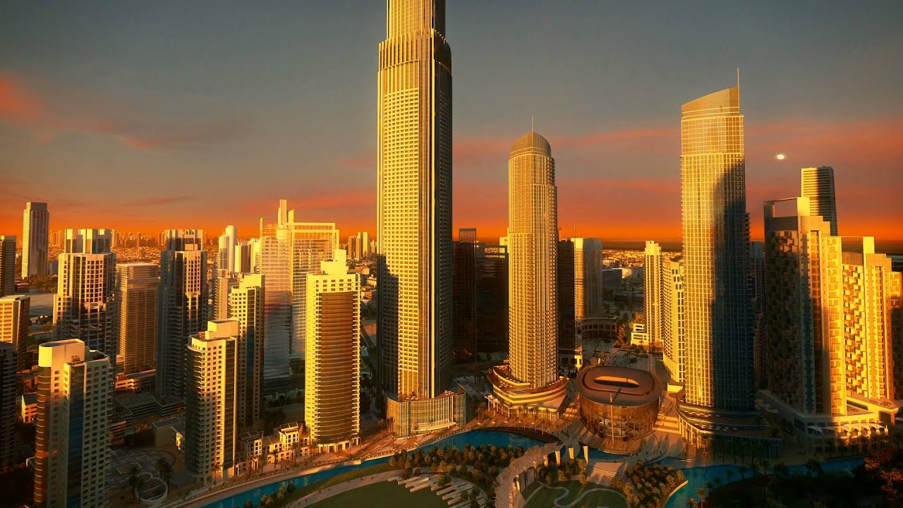 Opera District Dubai 3d Architectural Animation - YouTube