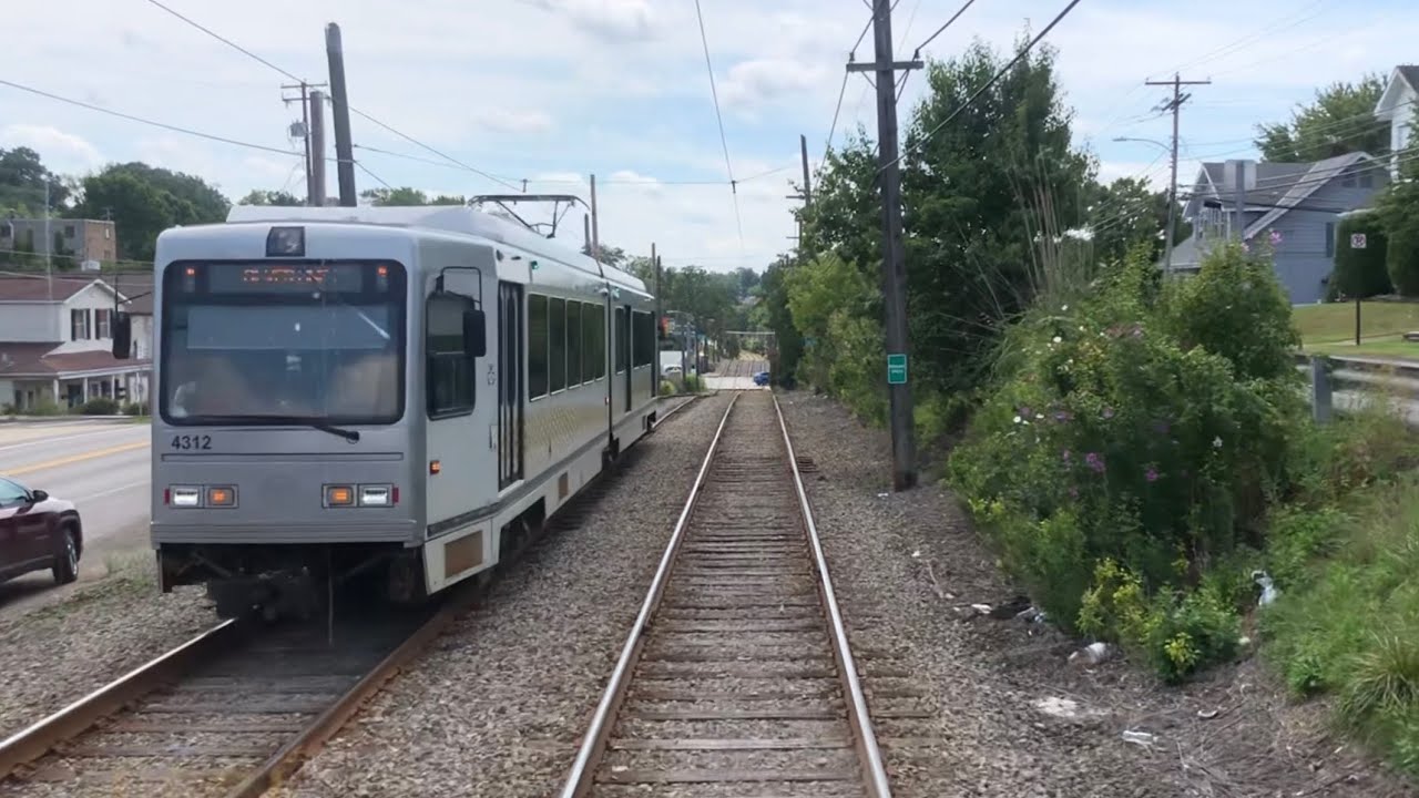 Pittsburgh “T” Silver Line Cab View: Allegheny - Library - YouTube