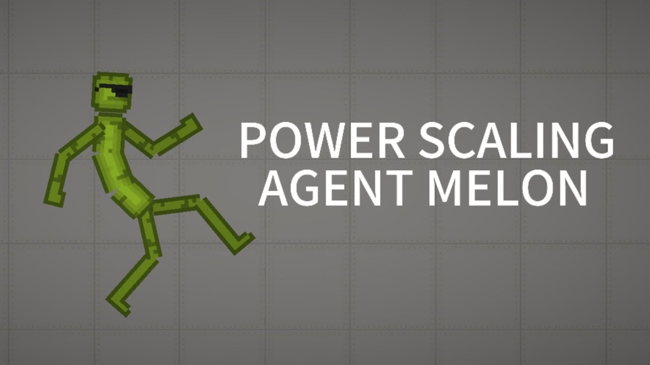 POWER SCALING - Agent melon (STOP MOTION) - YouTube