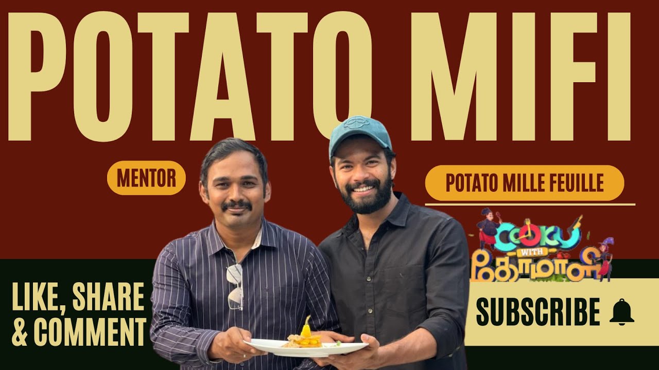 POTATO MILLE FEUILLE | Cook with comali 4 recipes | Cwc 4 Vj Vishal ...