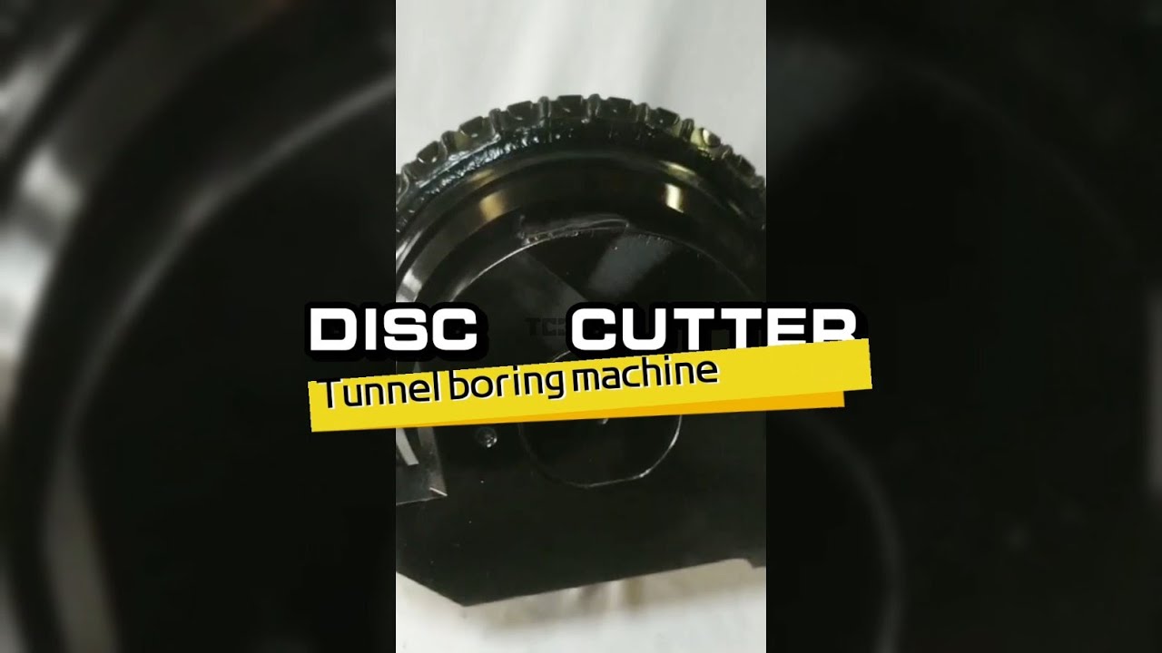 Tunnel boring machine disc cutters - YouTube