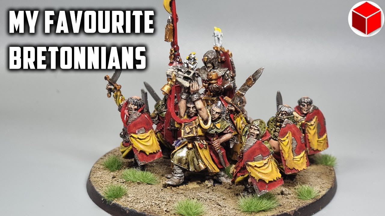 Painting My Favourite Bretonnian Miniatures - Grail Reliquae and Green ...