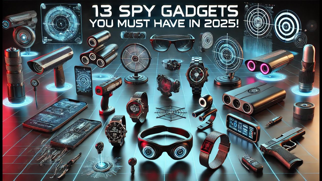 13 Innovative Spy Gadgets You Need in 2025! - YouTube