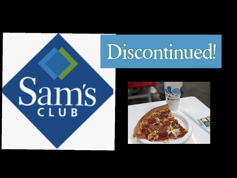 SAM'S CLUB DISCONTINUED THIS FROM THE CAFE MENU & Pizza Review - YouTube
