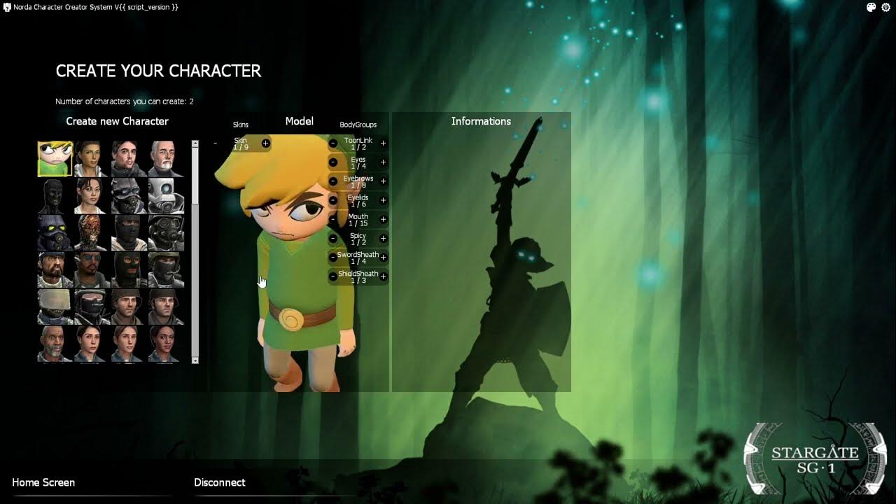 Gmod Creator Character Addon 2022 in progress - YouTube