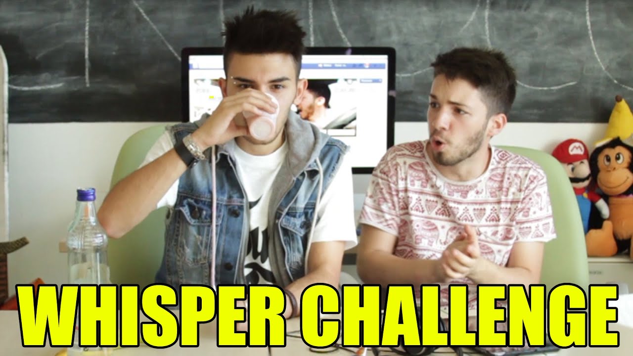 WHISPER CHALLENGE - Matt & Bise - YouTube