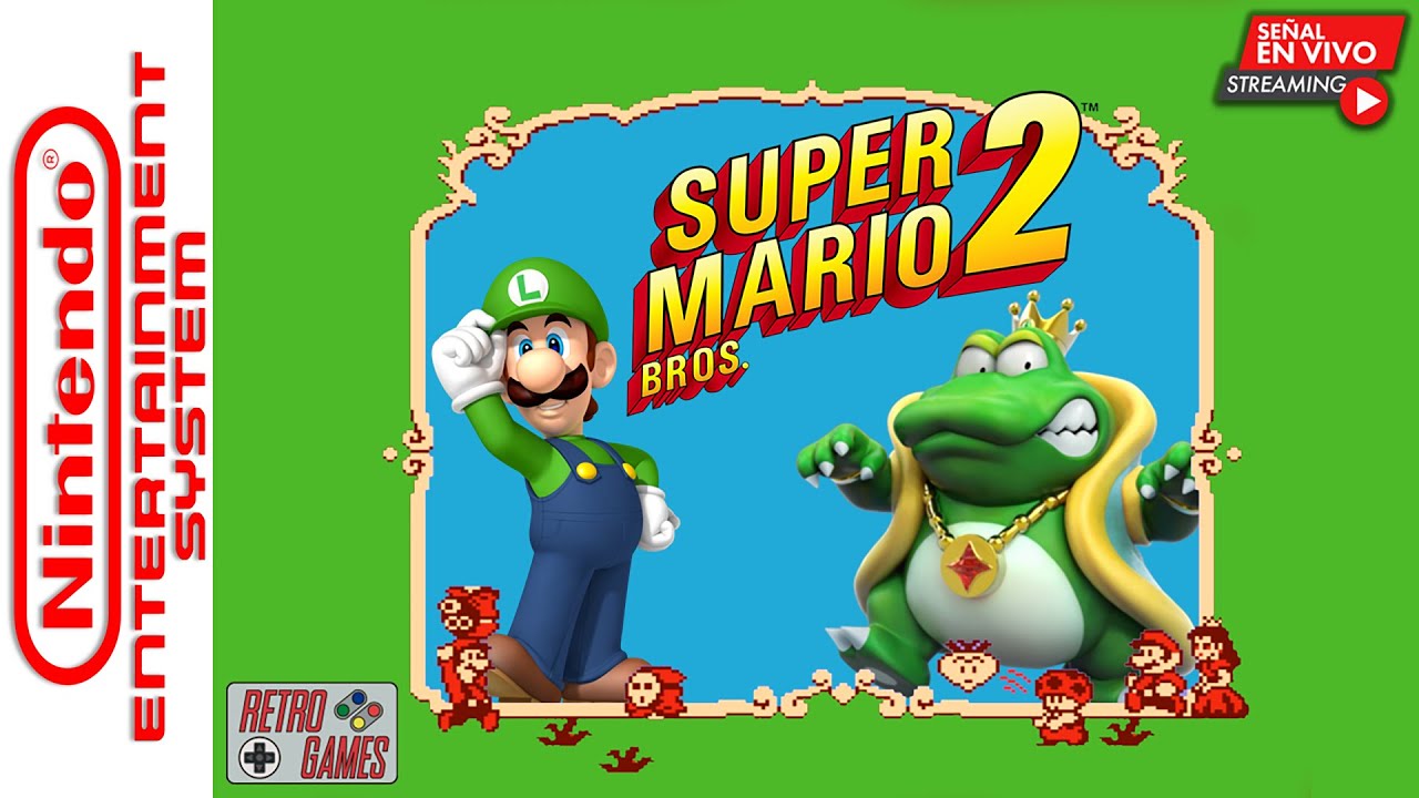 SMB2 [NES] // Luigi Master - YouTube