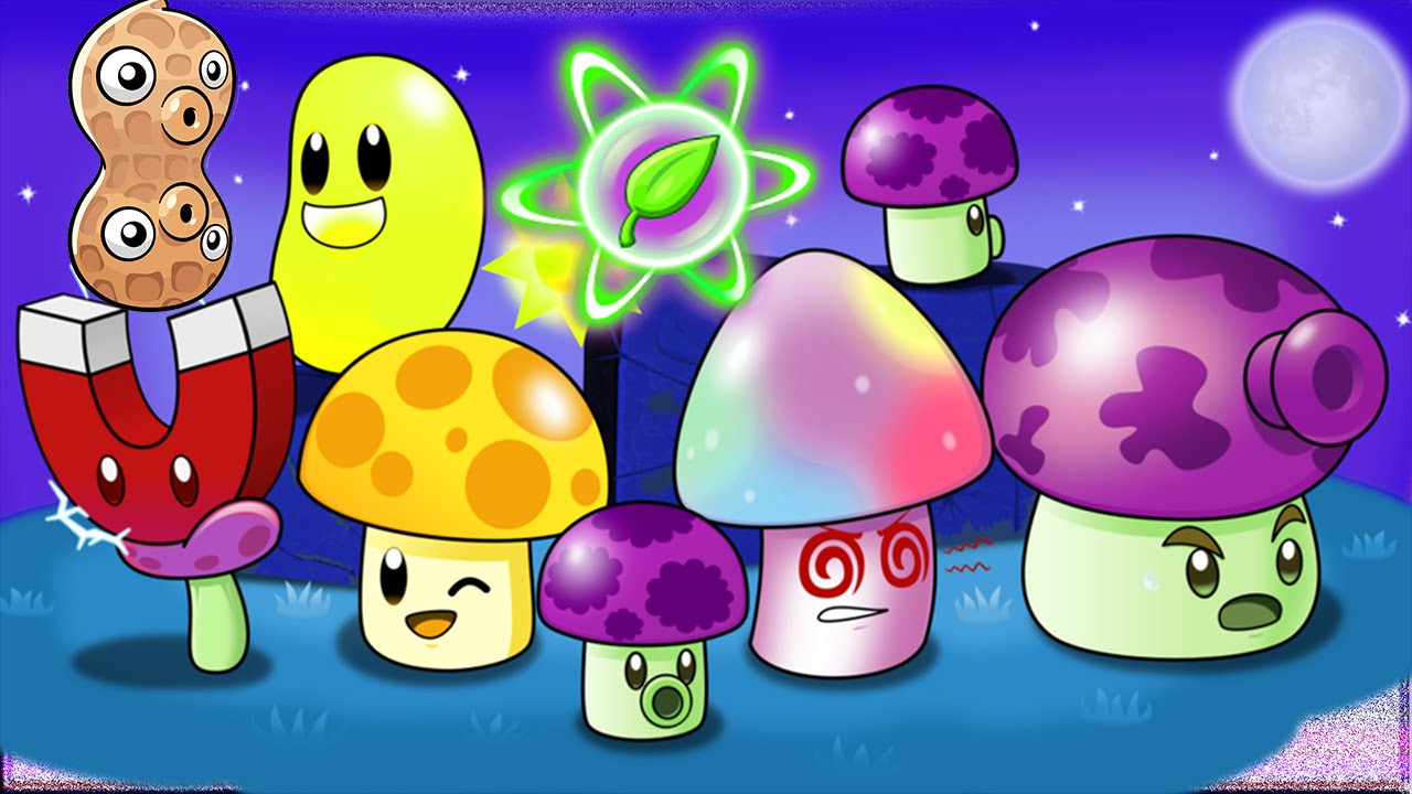 Plants vs Zombies 2 Todas las plantas en la Edad Oscura con sus ...