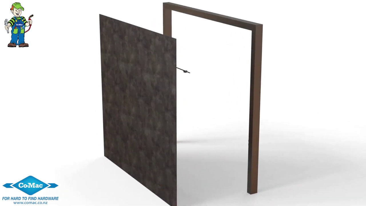 Product Animation - Two way rod latch door - YouTube