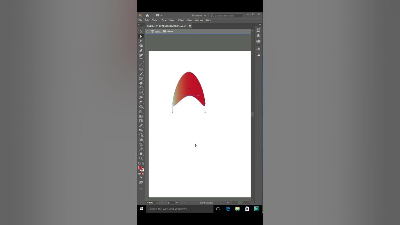 How to use Direct Selection tool in Adobe Illustrator - YouTube