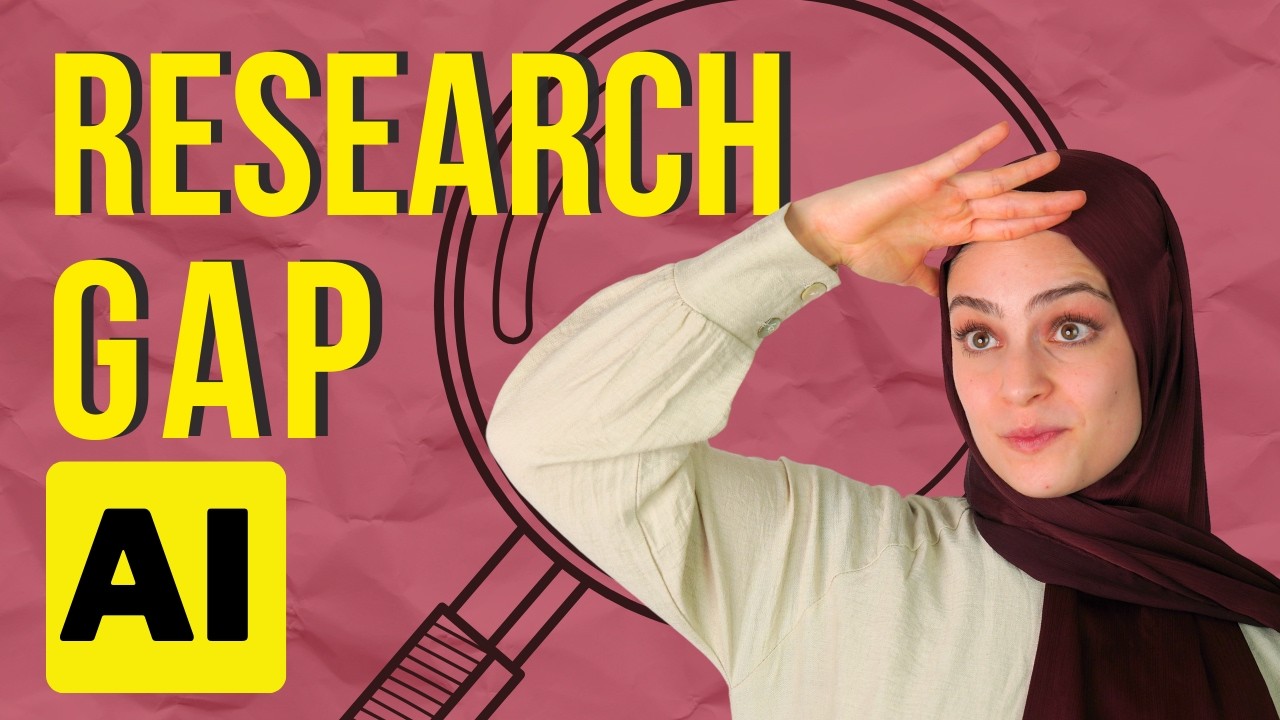 How to find a research gap? AI tools that can help! - YouTube