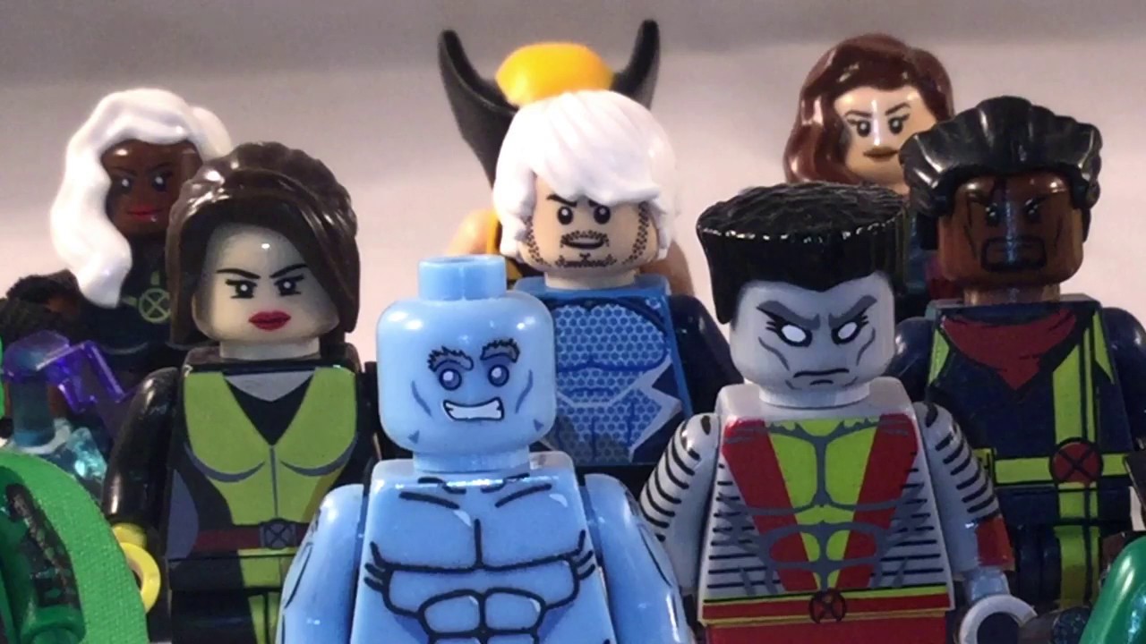 Lego and non Lego X-Men minifigure collection - YouTube