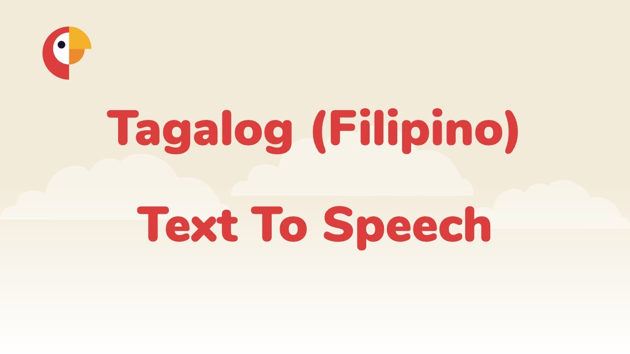 Text to speech Tagalog online -- make videos and audio files in ...
