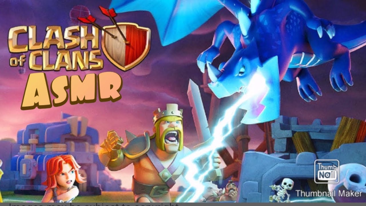 Asmr: Clash of clans/Attacking/Both bases - YouTube