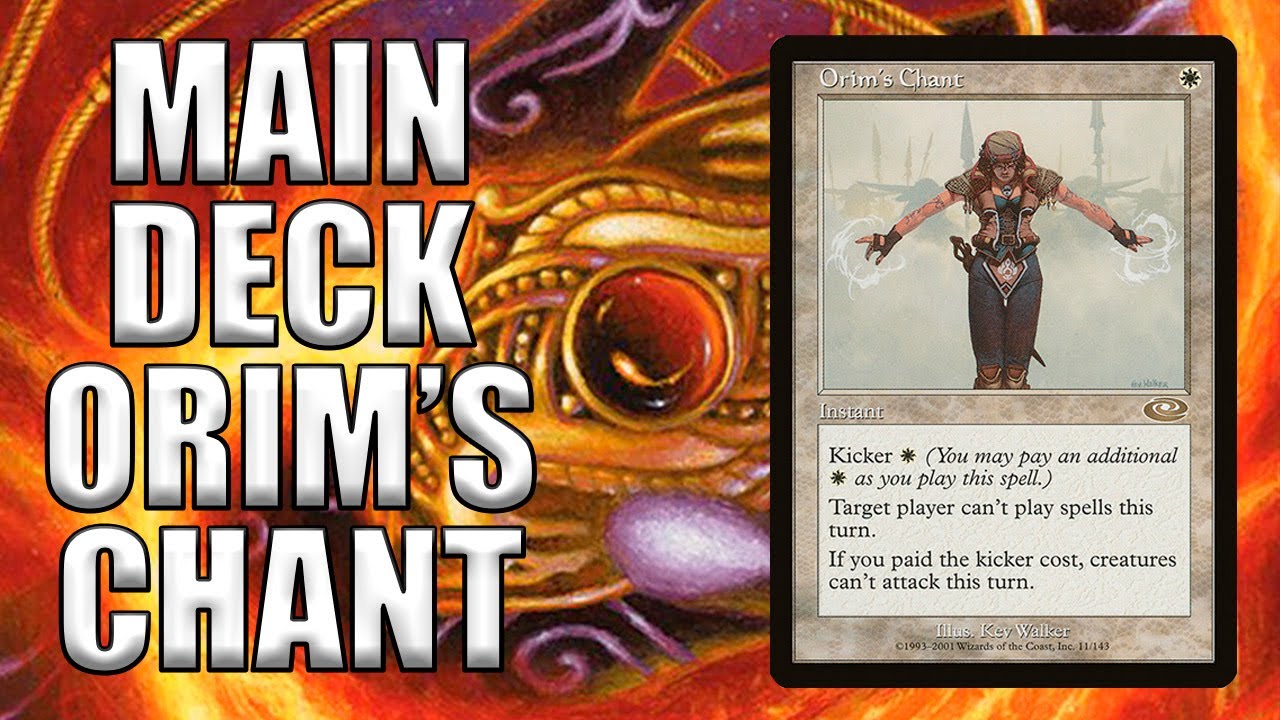 Main deck Orim's Chant in Ruby Storm! - YouTube