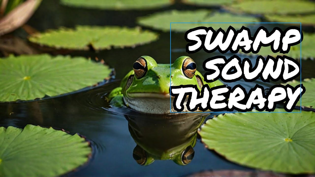 Swamp Sounds at Night Frogs, Crickets, Light Rain, Forest Nature Sounds ...