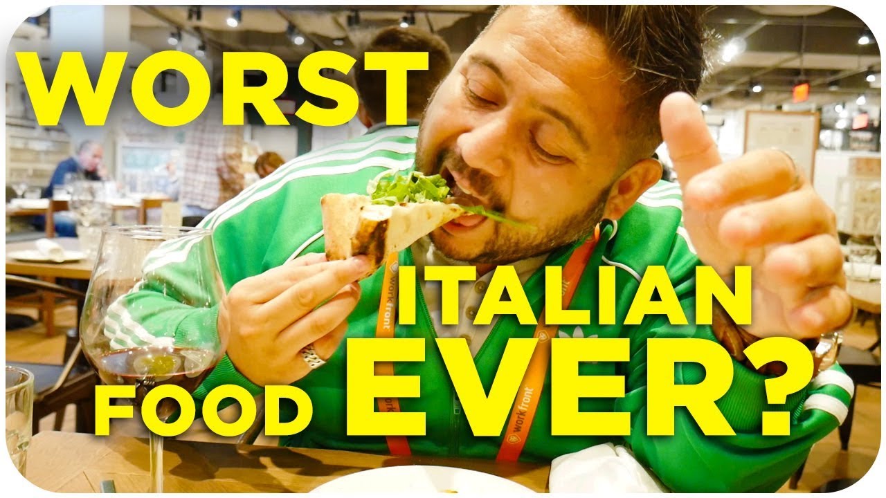 WORST ITALIAN FOOD EVER? IS THIS REAL ITALIAN PIZZA? / BOSTON SERIES ...