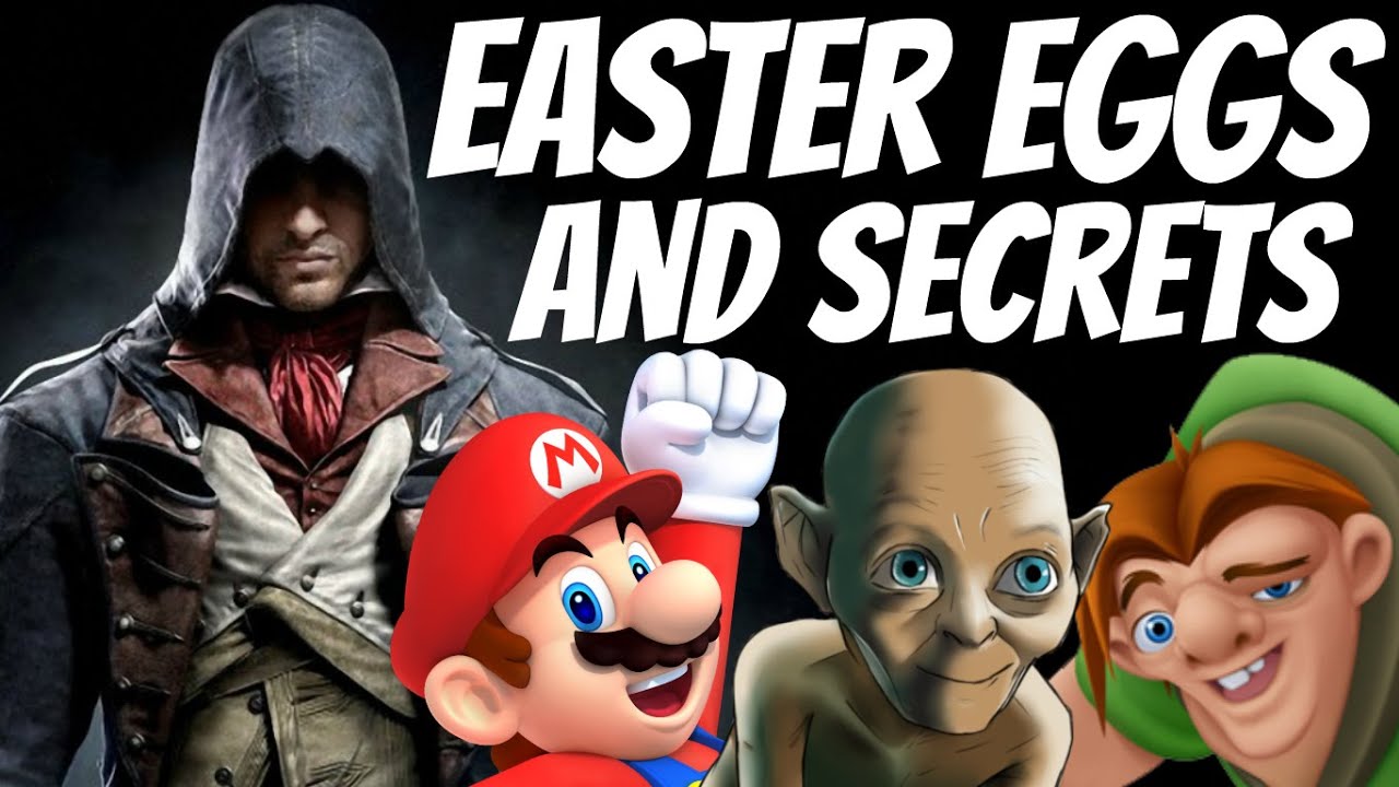 Assassin's Creed Unity - All Easter Eggs and Secrets Collection - YouTube