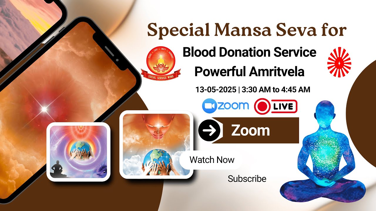 Special Mansa Seva for Blood Donation Service | Social Service Wing | 31 May 2025 #bksocialwing ...