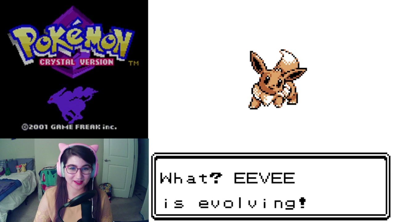 Let's Play Pokemon Crystal Part 9 ((EVOLVING EEVEE)) - YouTube