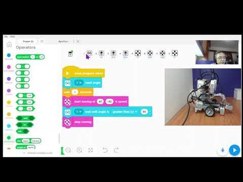 Tutorial 7(b) Making Robot Turns with Gyro sensor using Lego EV3 ...