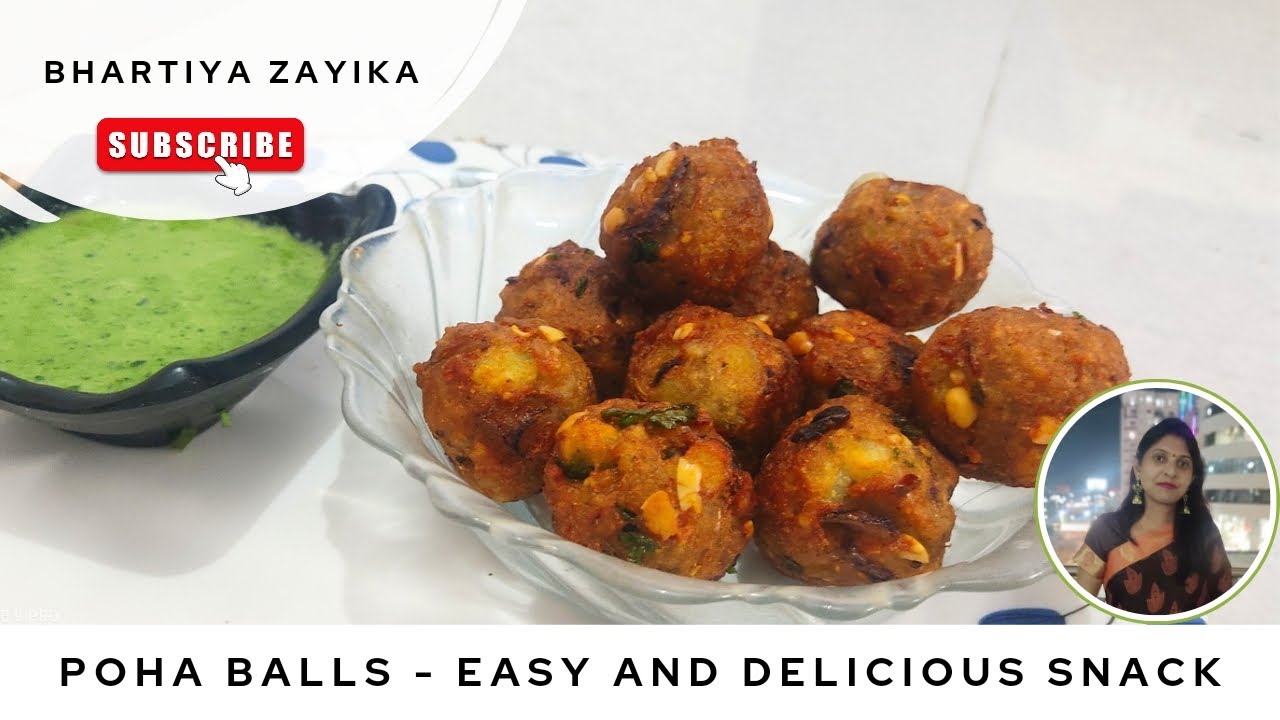 Crispy Poha Balls Recipe | Delicious & Easy Snack for All Occasions ...