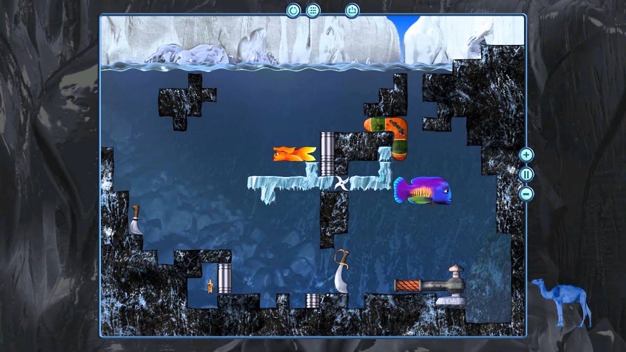 The Fish Fillets 2 Walkthrough - 6.06 - Heavy Weapons - YouTube