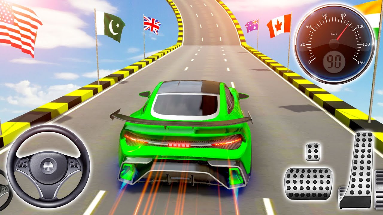 Crazy Car Stunt Car Games - Car Driving Simulator 2022 - Android ...