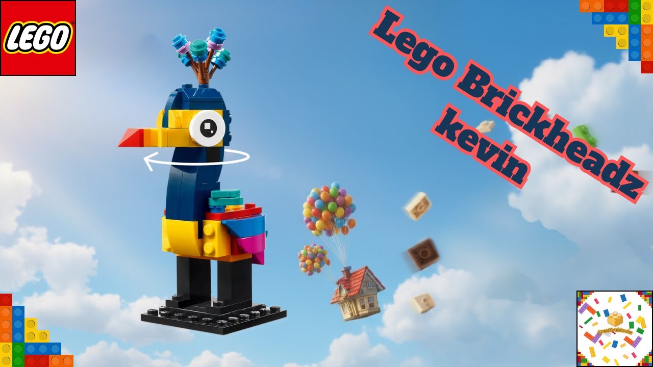 LEGO BrickHeadz™ Kevin (40752) – Pixar Up Step-by-Step Speed Build ...