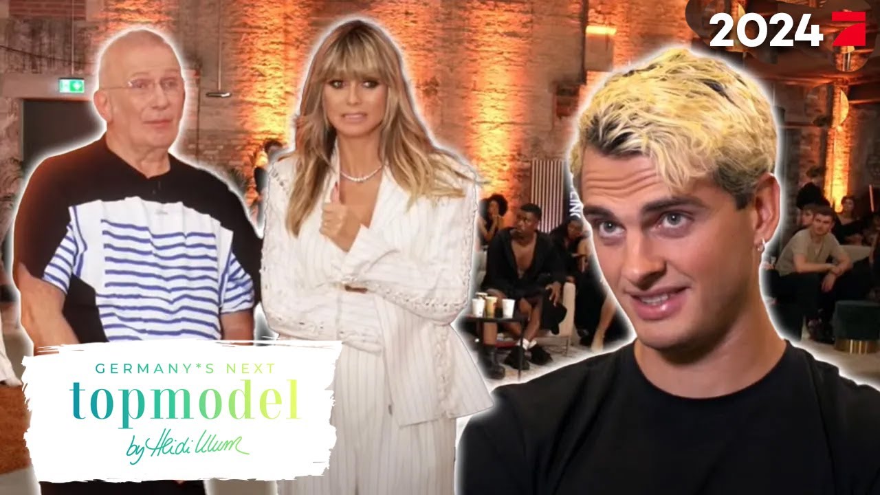 "Dürfen wir zusammen laufen?" - Die Zwillinge Luka und Julian unzertrennlich! | GNTM 2024 ...