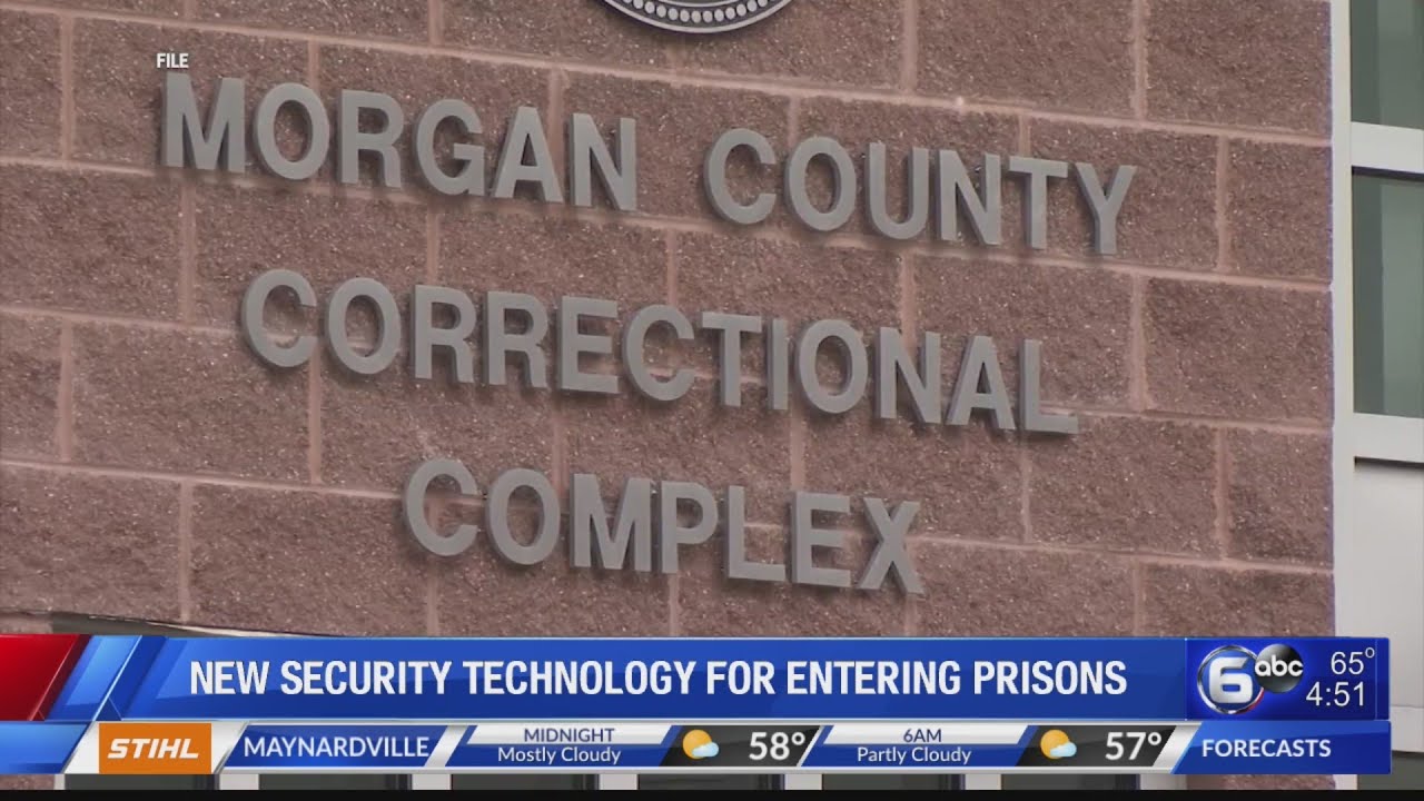New security technology for entering prisons - YouTube