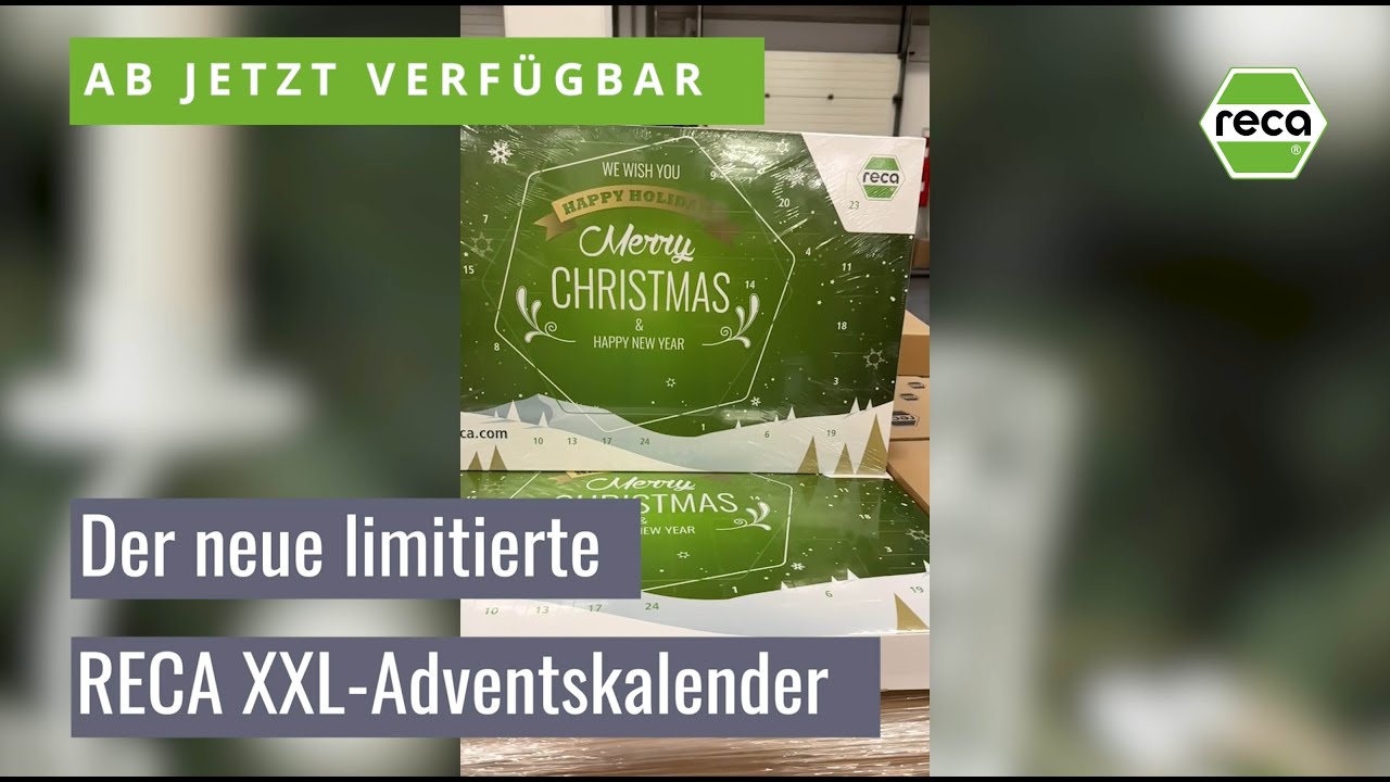 RECA XXL-Adventskalender - YouTube