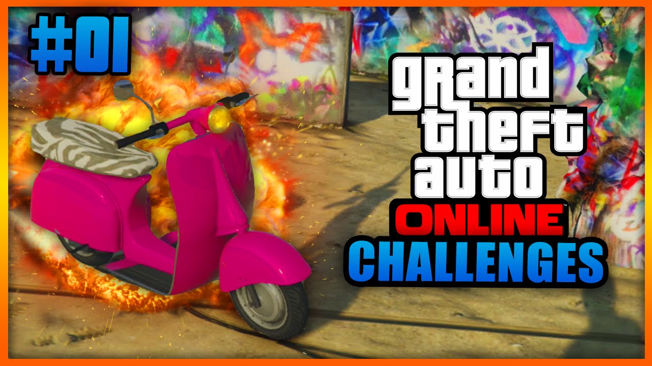 FAGGIO SCOOTER CHALLENGE! - GTA5 Challenges #1 - YouTube