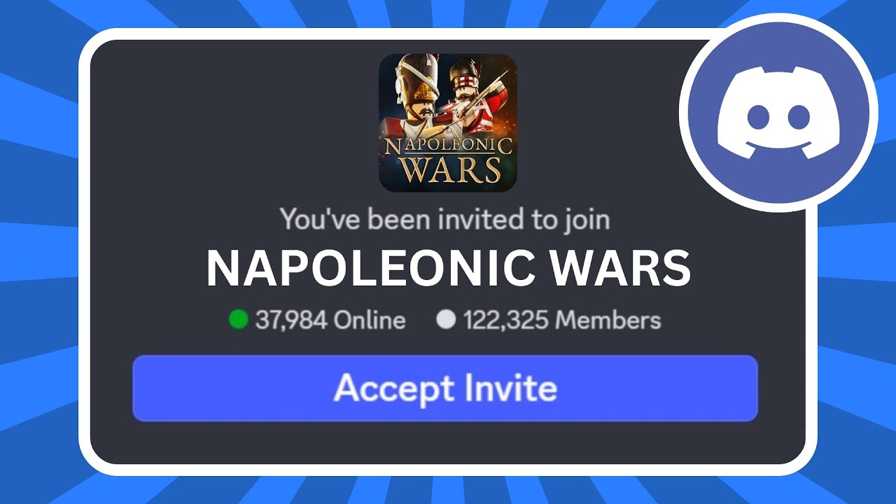 How to Join Napoleonic Wars Discord Server - YouTube