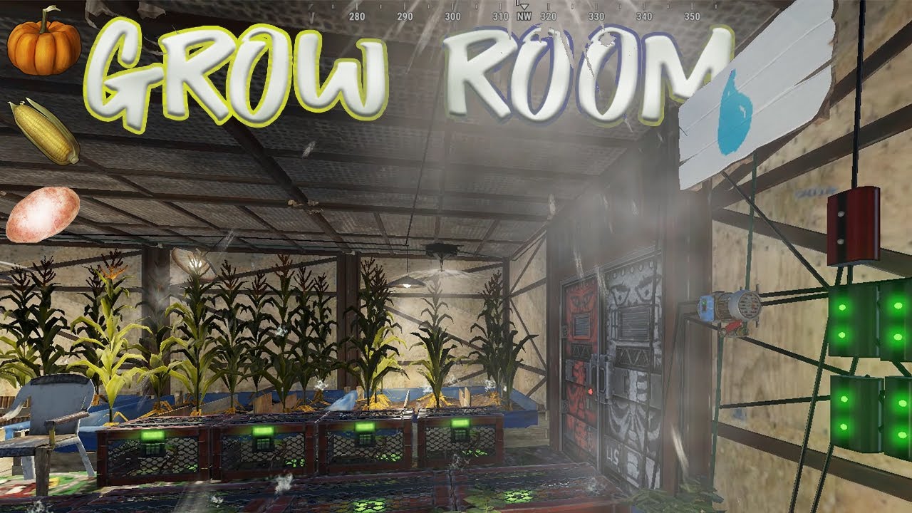 SUSTAINABLE GROW ROOM DESIGN FOR 3x3 BASE - RUST - YouTube