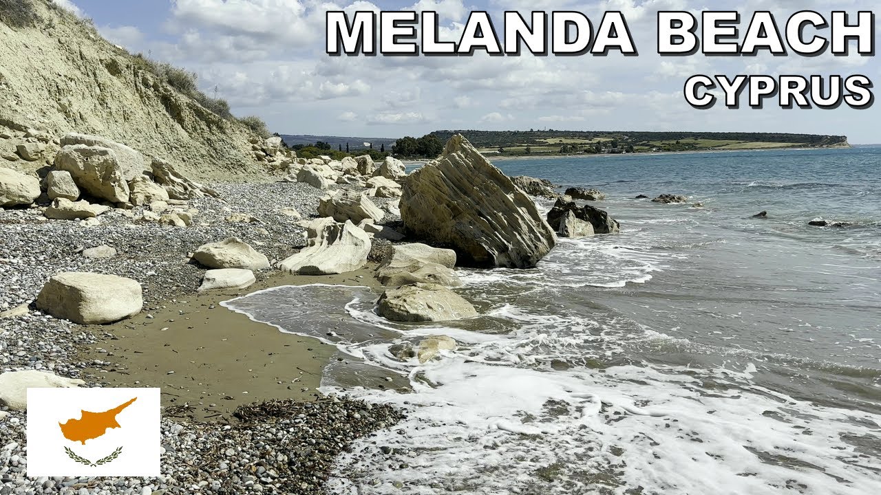 EXPLORING MELANDA BEACH in CYPRUS * 4K (60FPS) - YouTube