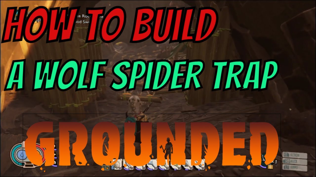 How to build a Wolf Spider Trap in Grounded - YouTube