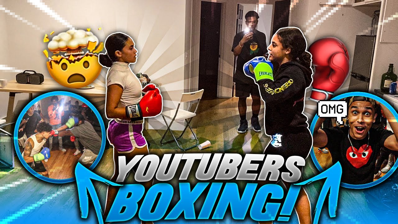 EXCLUSIVE NYC YOUTUBERS BOXING EVENT **GOT SHUTDOWN** - YouTube