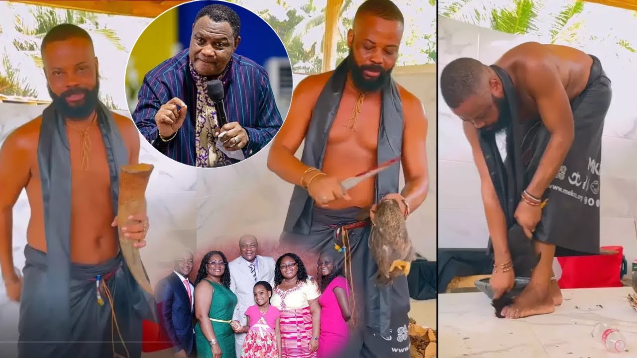 APOSTLE GENERAL SAM KORANKYE ANKRAH DRAGGED TO A SHRINE FOR AN ILL ...