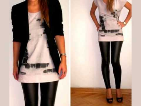 Deri Tayt Kombinleri İle Modanın Kalbinde Yer Alın