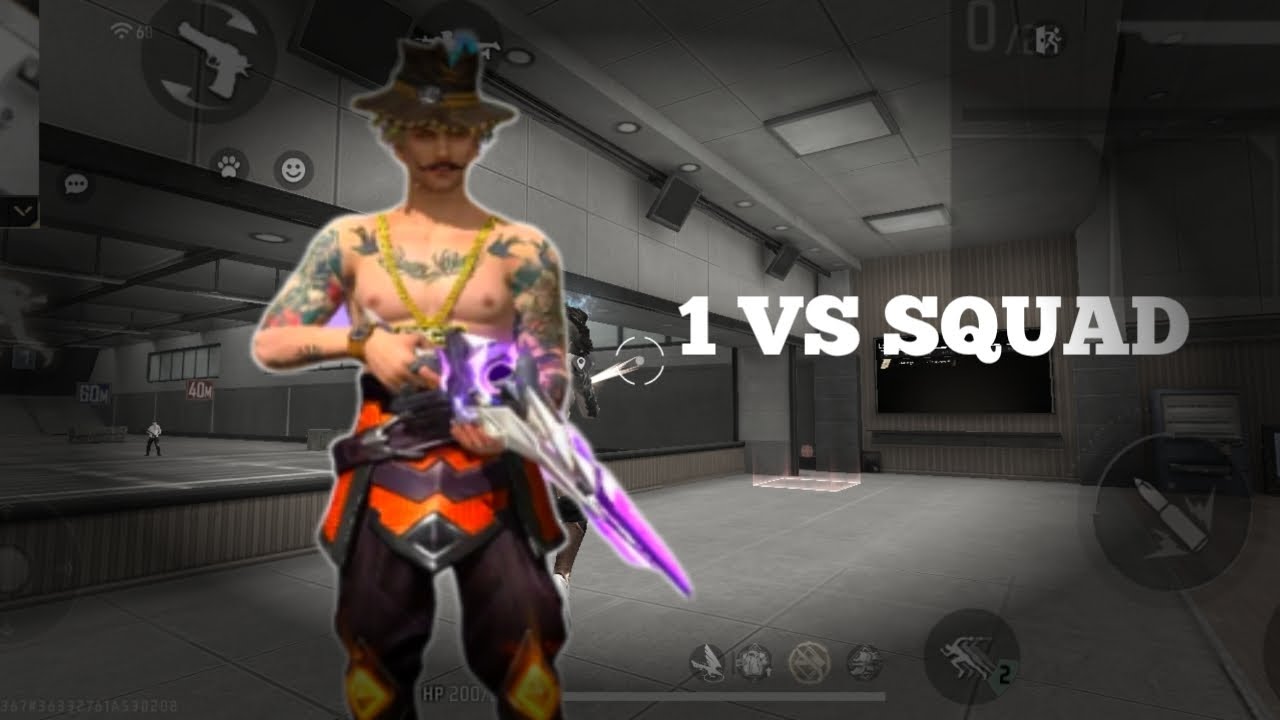 1 VS SQUAD MAIN GAME EPEP SAMPAI BOOYAH!!! - YouTube