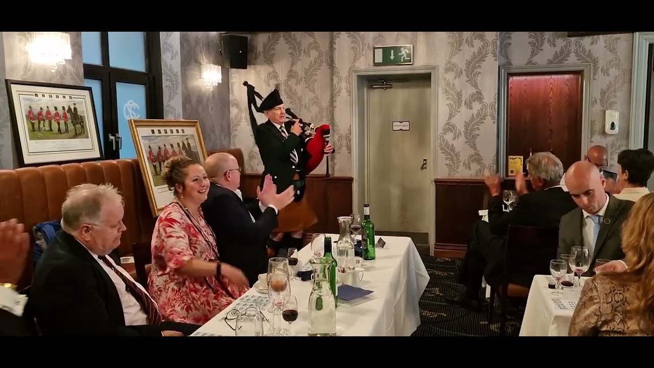 Civil Services Club Dinner, The Piper - YouTube