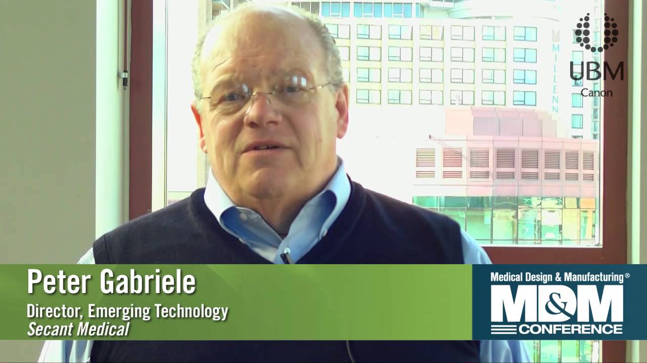 Peter Gabriele discusses his session at the MD&M Minneapolis Conference ...