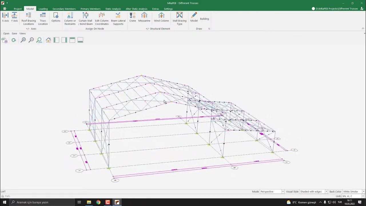 CHAPTER 2 MODELING Part 6: Using Different Trusses - YouTube