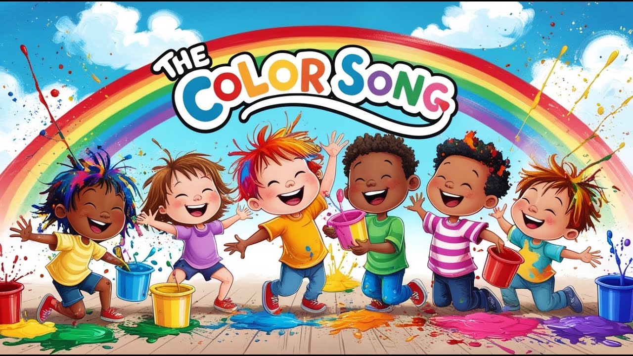 Want to Learn Color NAMES Fast? Watch This | Color Song for Kids ...
