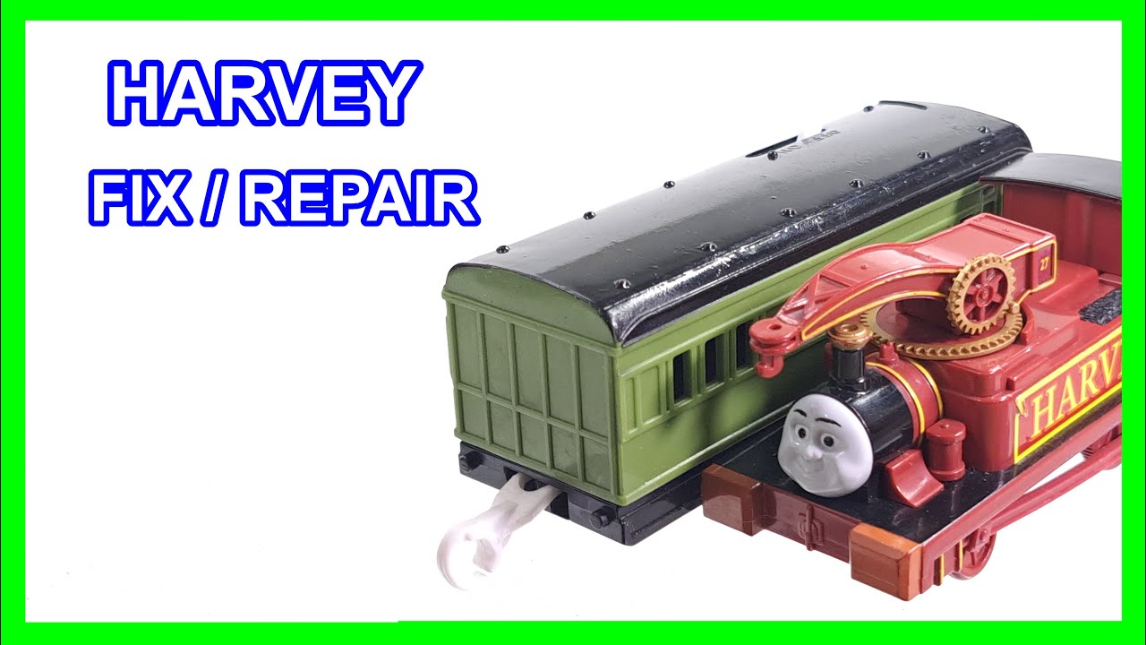Trackmaster Harvey Fix / Repair Thomas Train - YouTube