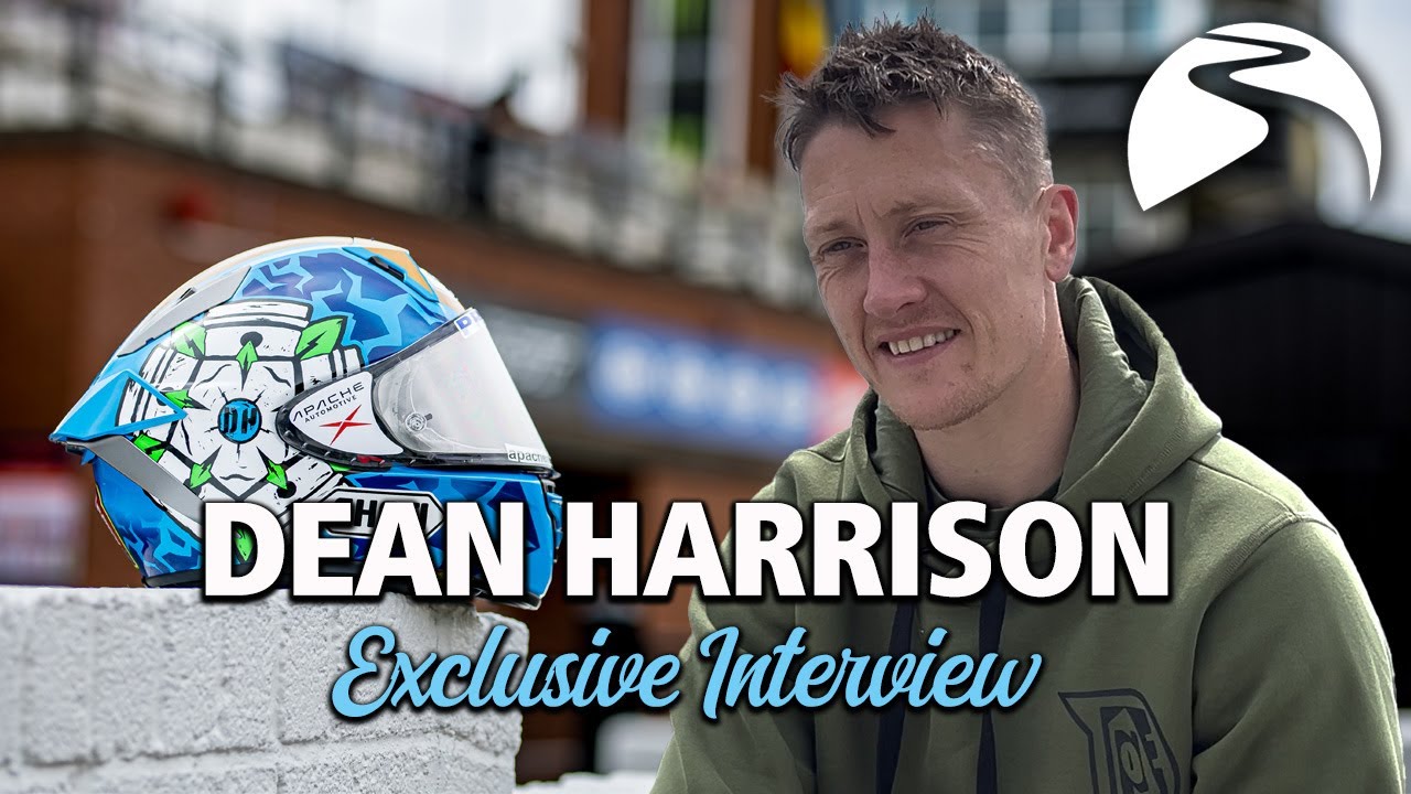 Dean Harrison EXCLUSIVE Interview + Replica helmet REVEAL! - YouTube