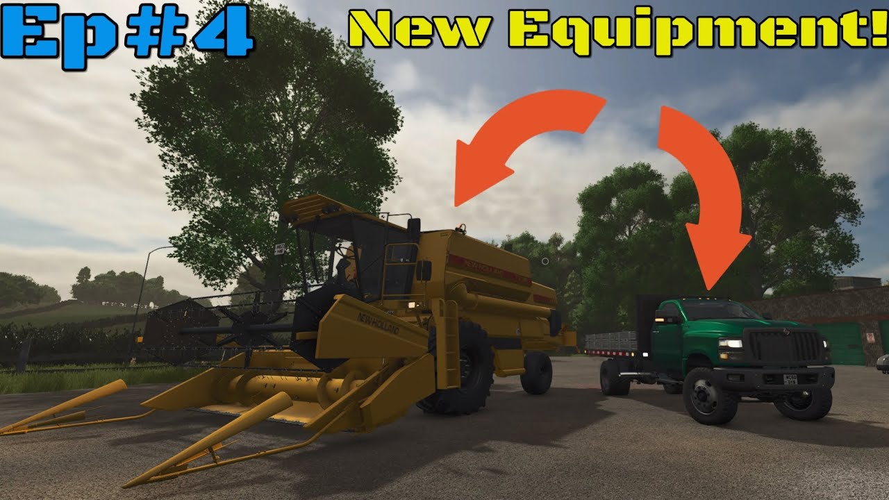 (Fs25 Riverview Farms) Episode#4 New Equipment/New Field/And lime on ...