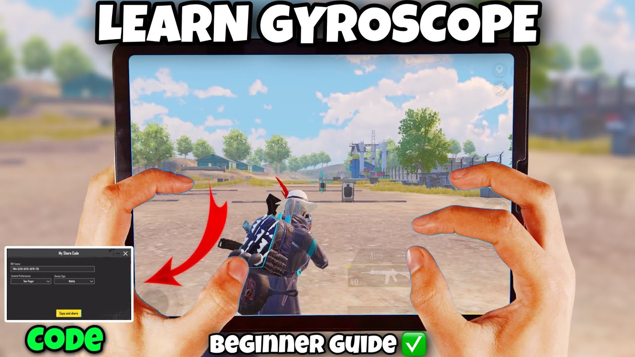 HOW to BECOME a GYRO PLAYER in PUBG MOBILE | EASY TUTORIAL🔥TOP 3 ...